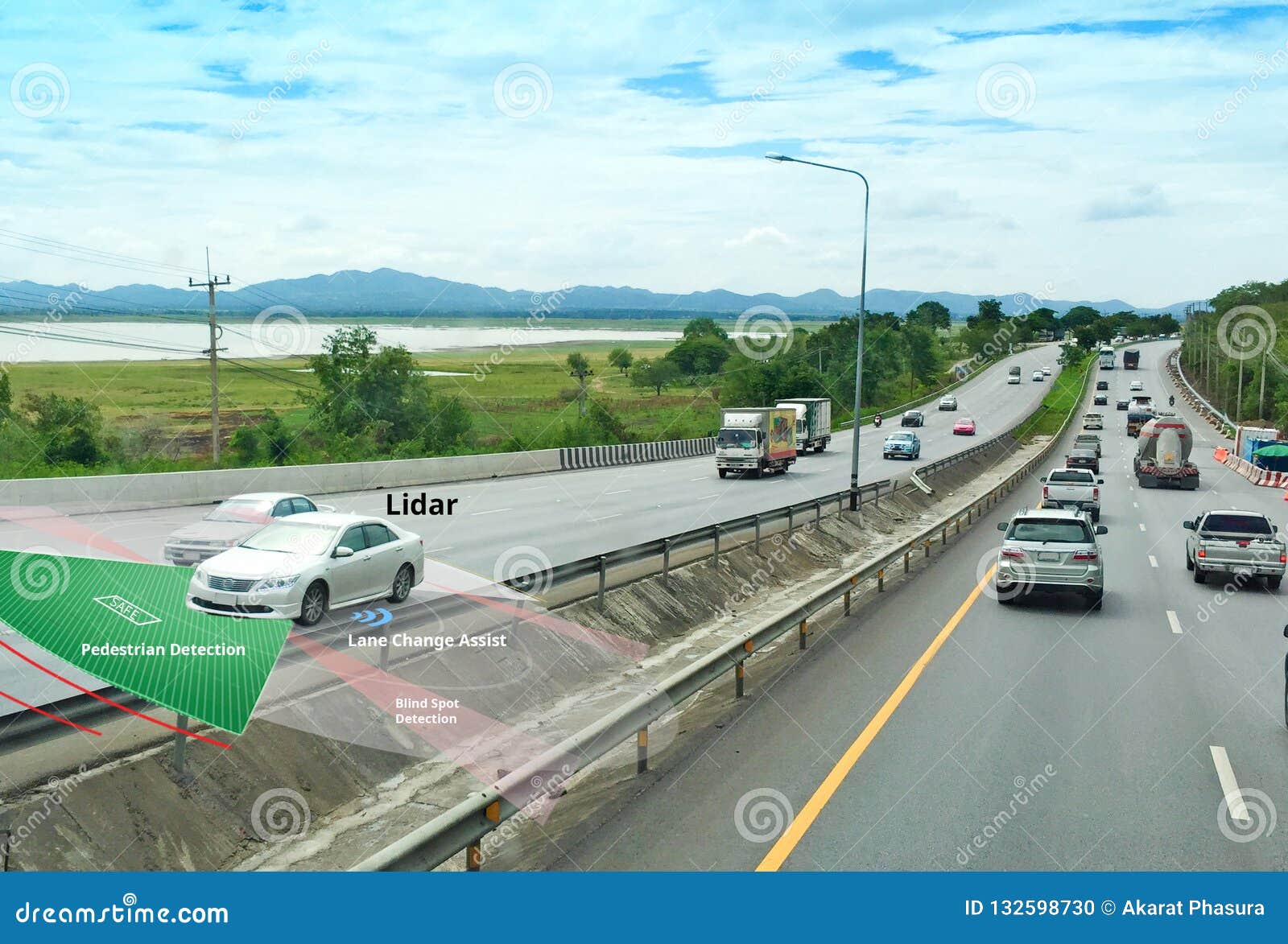 Smart Car, Autonomous Self-driving Car with Lidar, Radar and Wireless ...