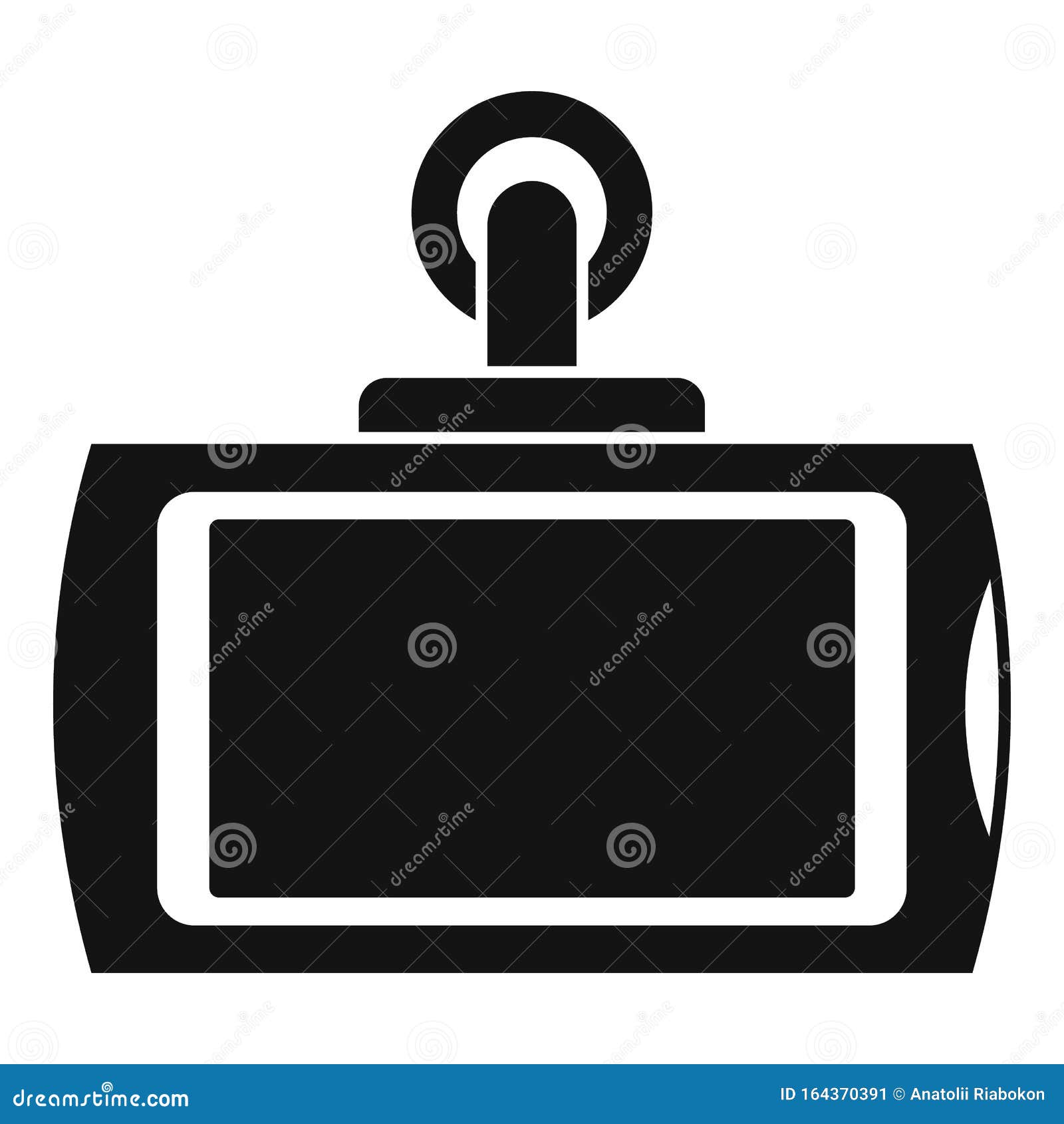 Smart Car Dvr Icon, Simple Style Stock Vector - Illustration of ...