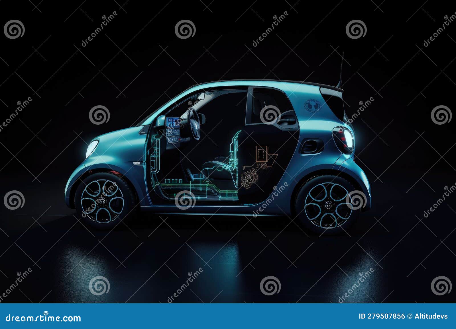 Smart Car with Facial Recognition System, Unlocking the Doors and ...