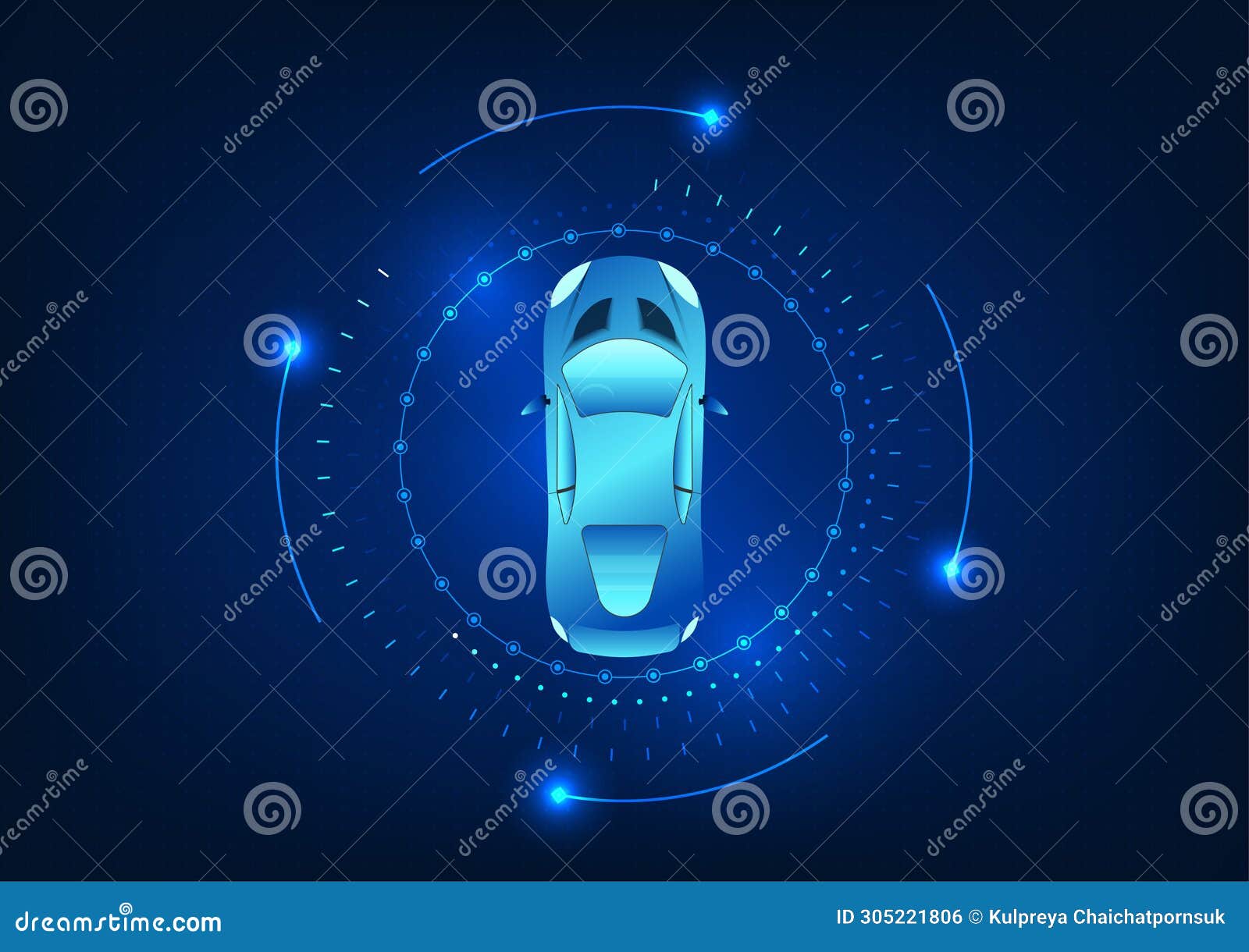 Smart Car Technology Background Innovative Future Cars that are ...