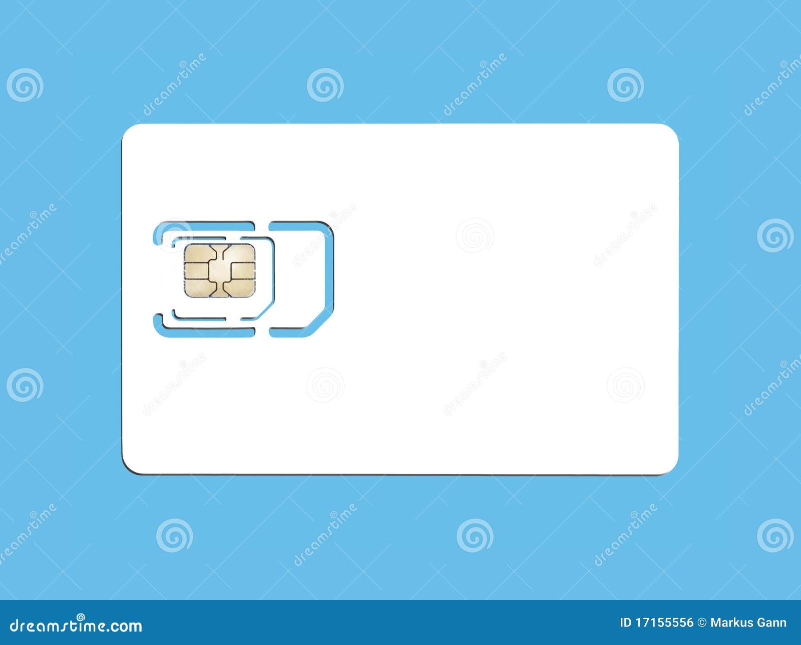 Smart Card Module Of A Smartcard Stock Photography | CartoonDealer.com ...