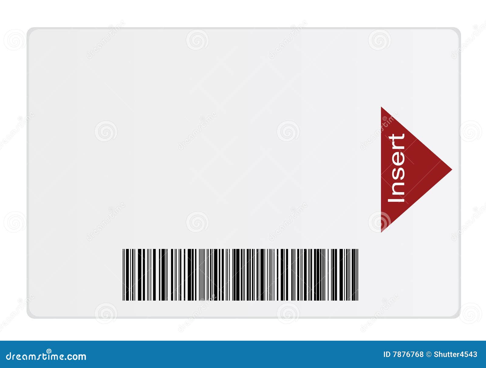 Smart Card stock vector. Illustration of code, access - 7876768