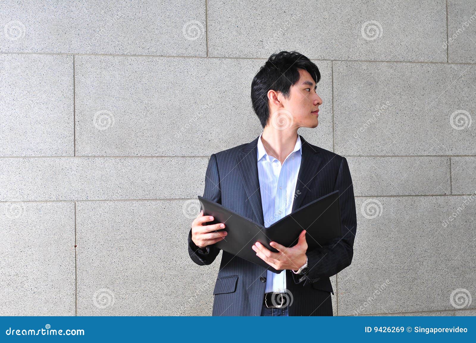 Smart Casual Looking Asian Man Stock Image - Image of read, china: 9426269