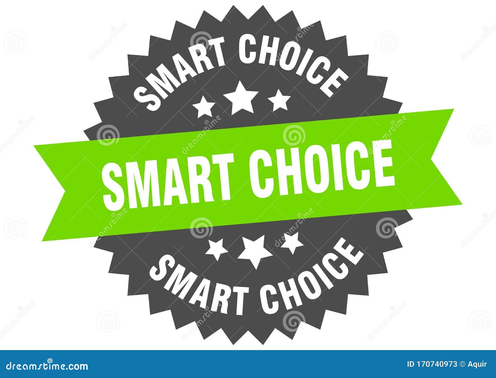 Smart Choice Sign. Smart Choice Circular Band Label. Smart Choice ...