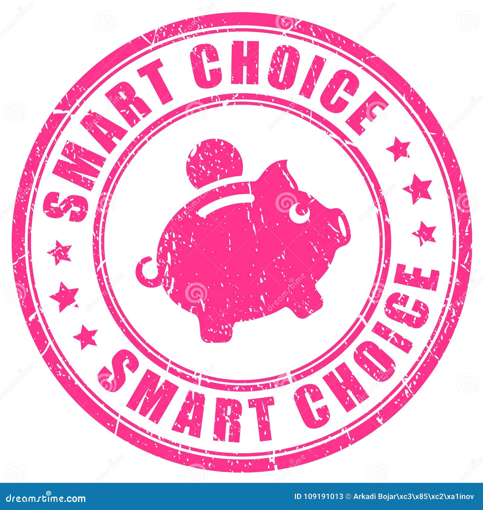 Smart choice vector stamp stock vector. Illustration of merchandise ...