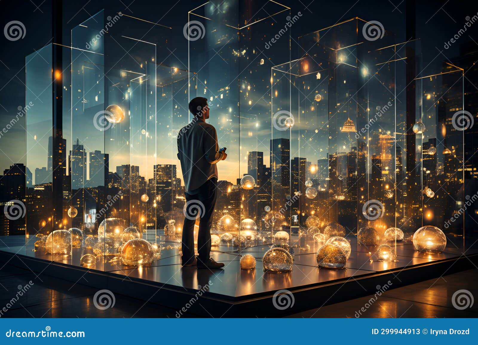 Smart City and Abstract Future Business , Big Data Connection ... Smart City and Abstract Future Business , Big Data Connection ...