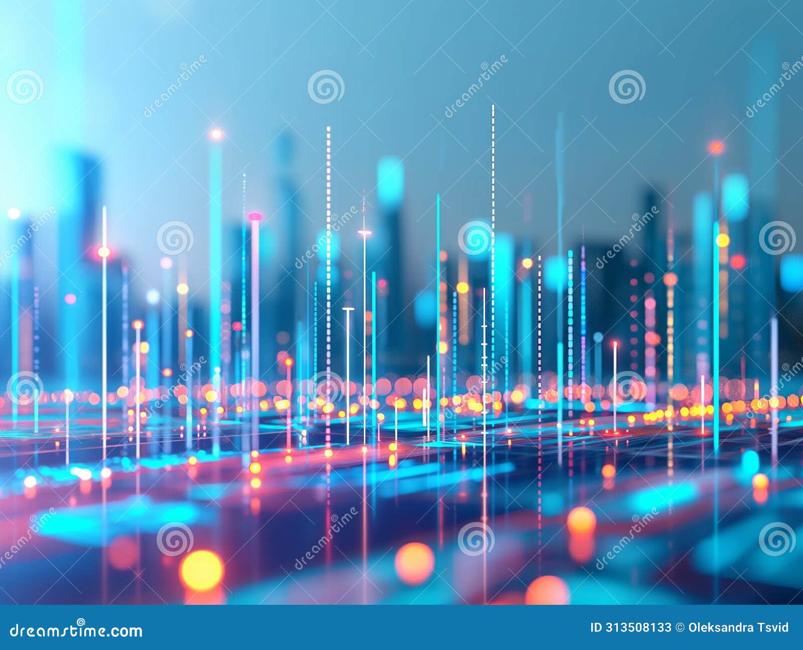 Smart City Big Data Connection Technology in Big City, Big Data ...