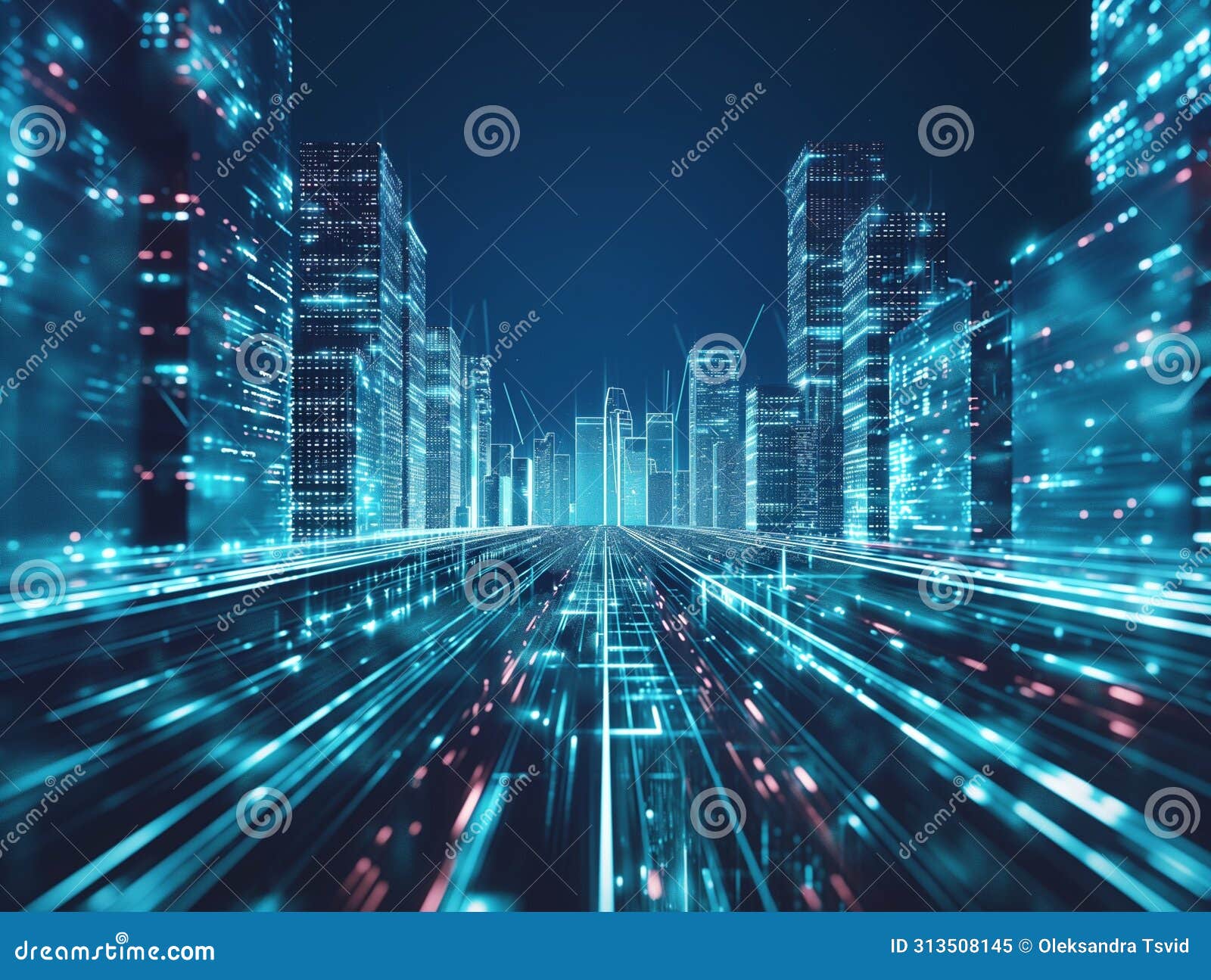 Smart City Big Data Connection Technology in Big City, Big Data ...