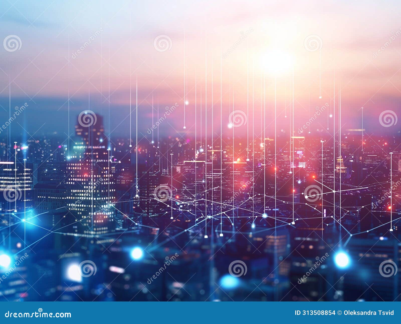 Smart City Big Data Connection Technology in Big City, Big Data ...