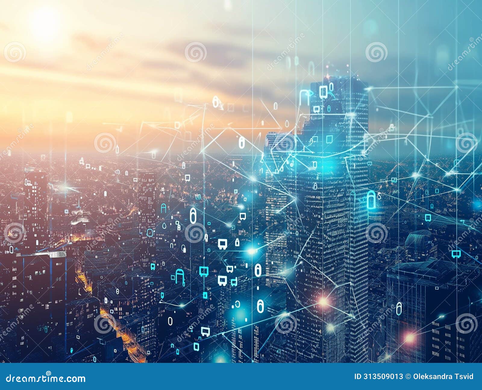 Smart City Big Data Connection Technology in Big City, Big Data ...