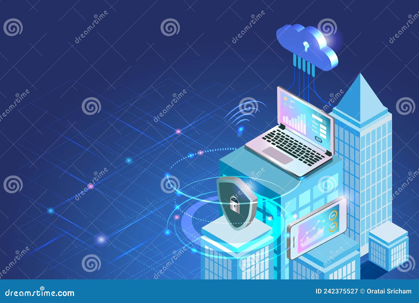 Smart City Buildings with Digital Wireless Cloud Computing Technology ...