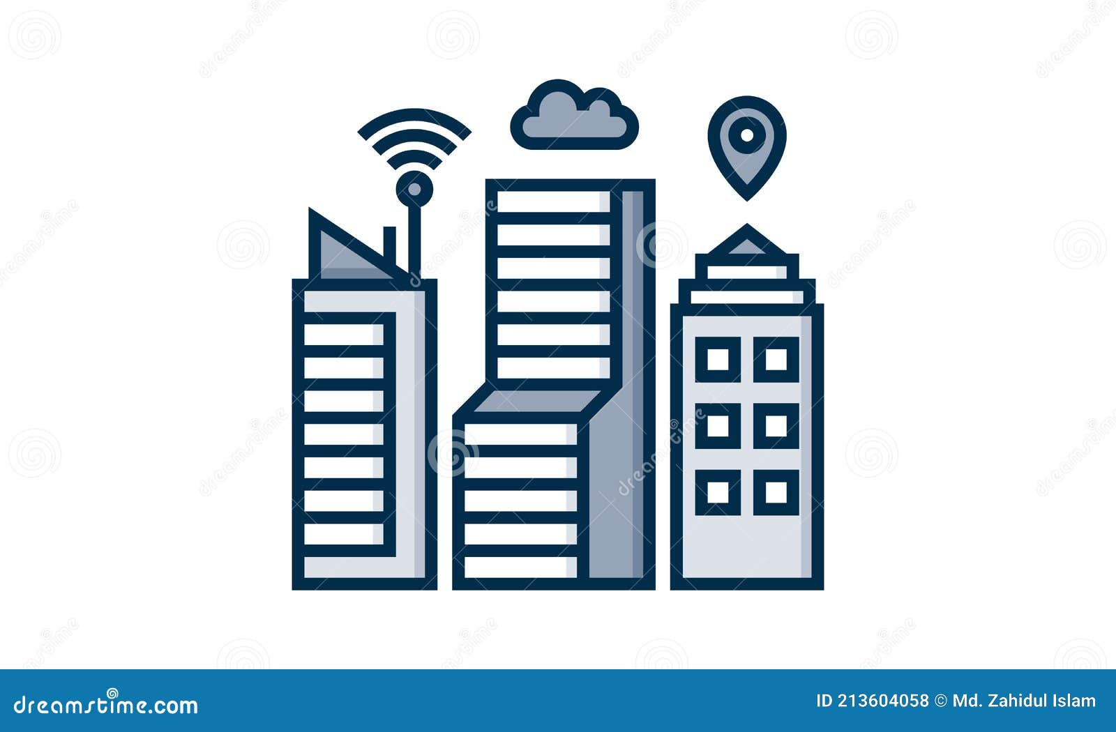 Smart City Icon. Element of Technology Collection for Mobile Concept ...