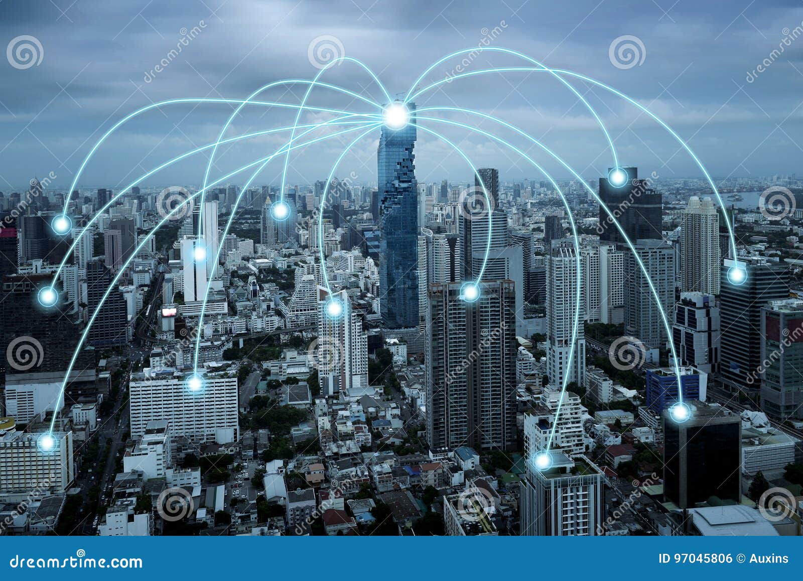 Smart City Internet and Wireless Communication Network, Technology ...