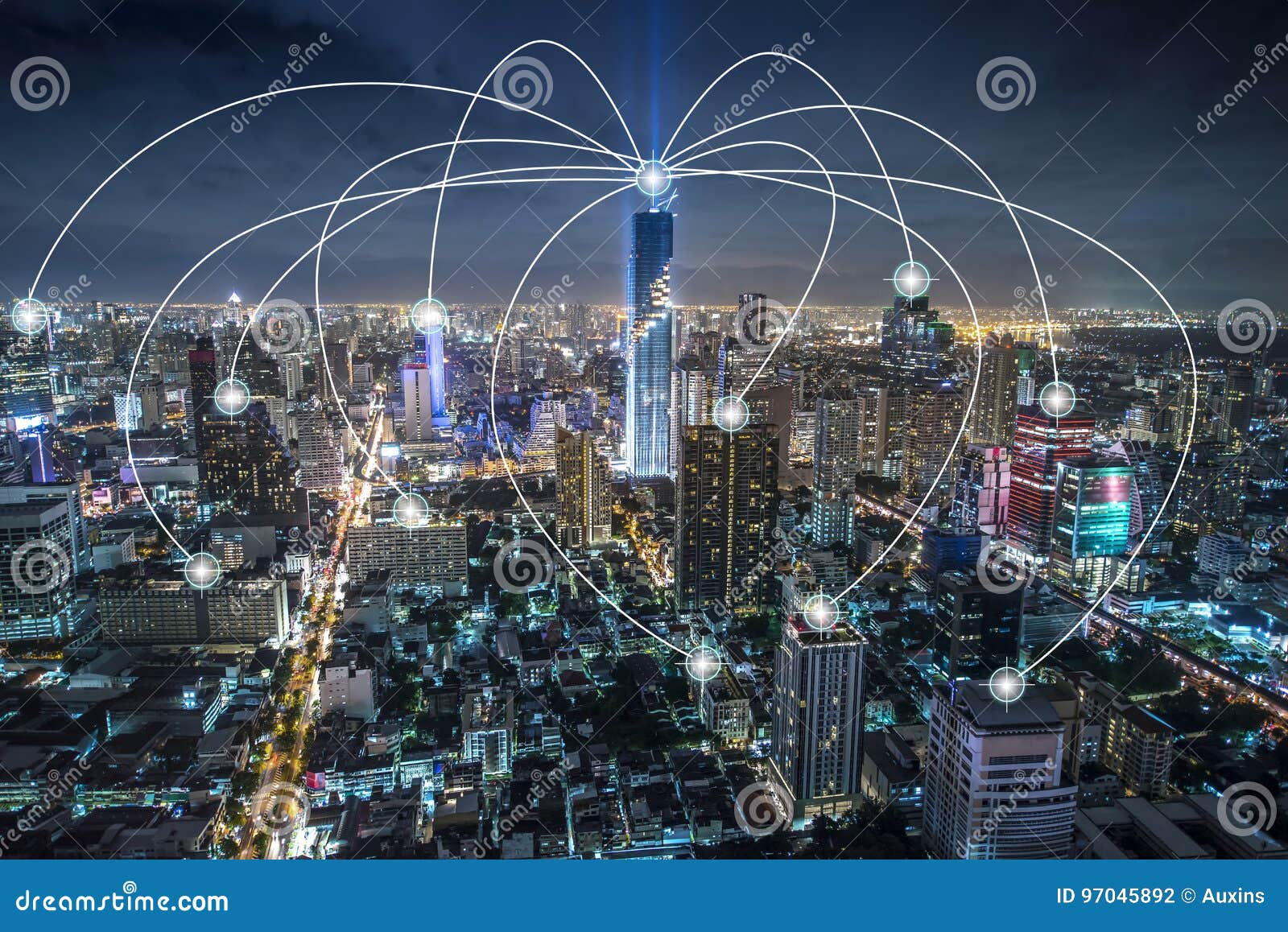 Smart City Internet and Wireless Communication Network, Technology ...