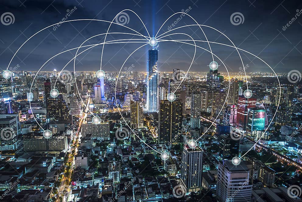 Smart City Internet and Wireless Communication Network, Technology ...