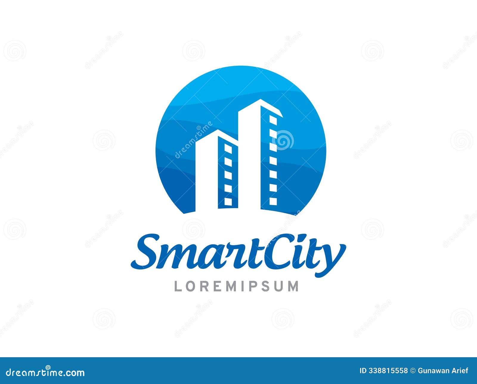 Smart City Logo Symbol or Icon Template Stock Vector - Illustration of ...
