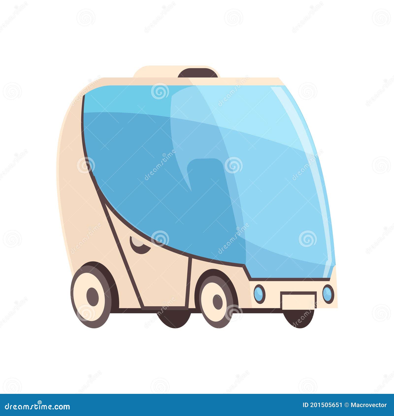 Future Shuttle Car Composition Stock Vector - Illustration of compound ...