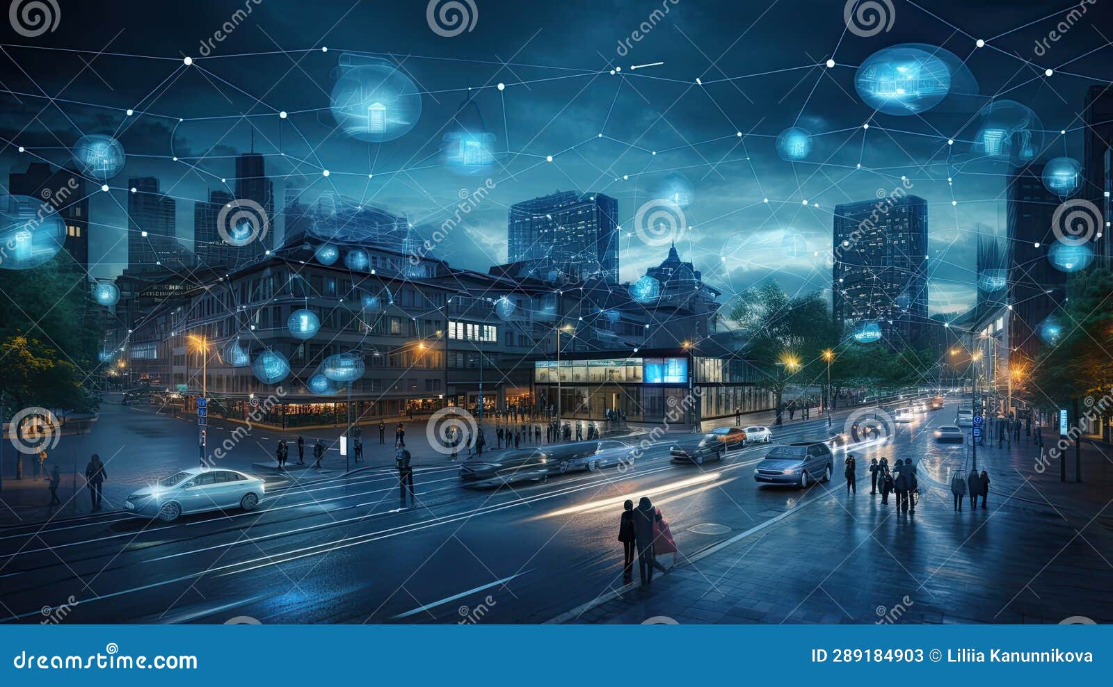 A Smart City, Where Intelligent Communication Networks Interconnect ...