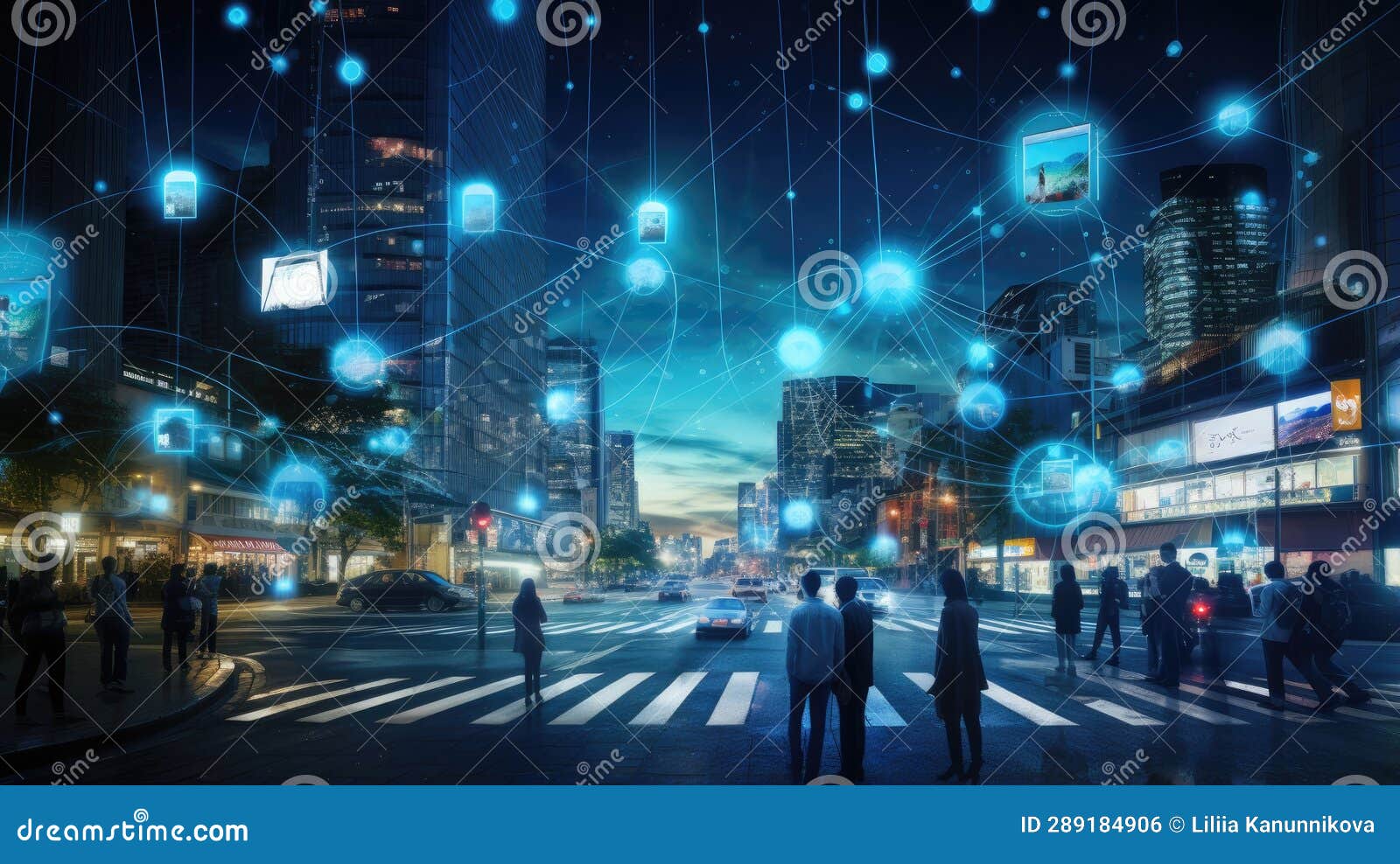 A Smart City, Where Intelligent Communication Networks Interconnect ...