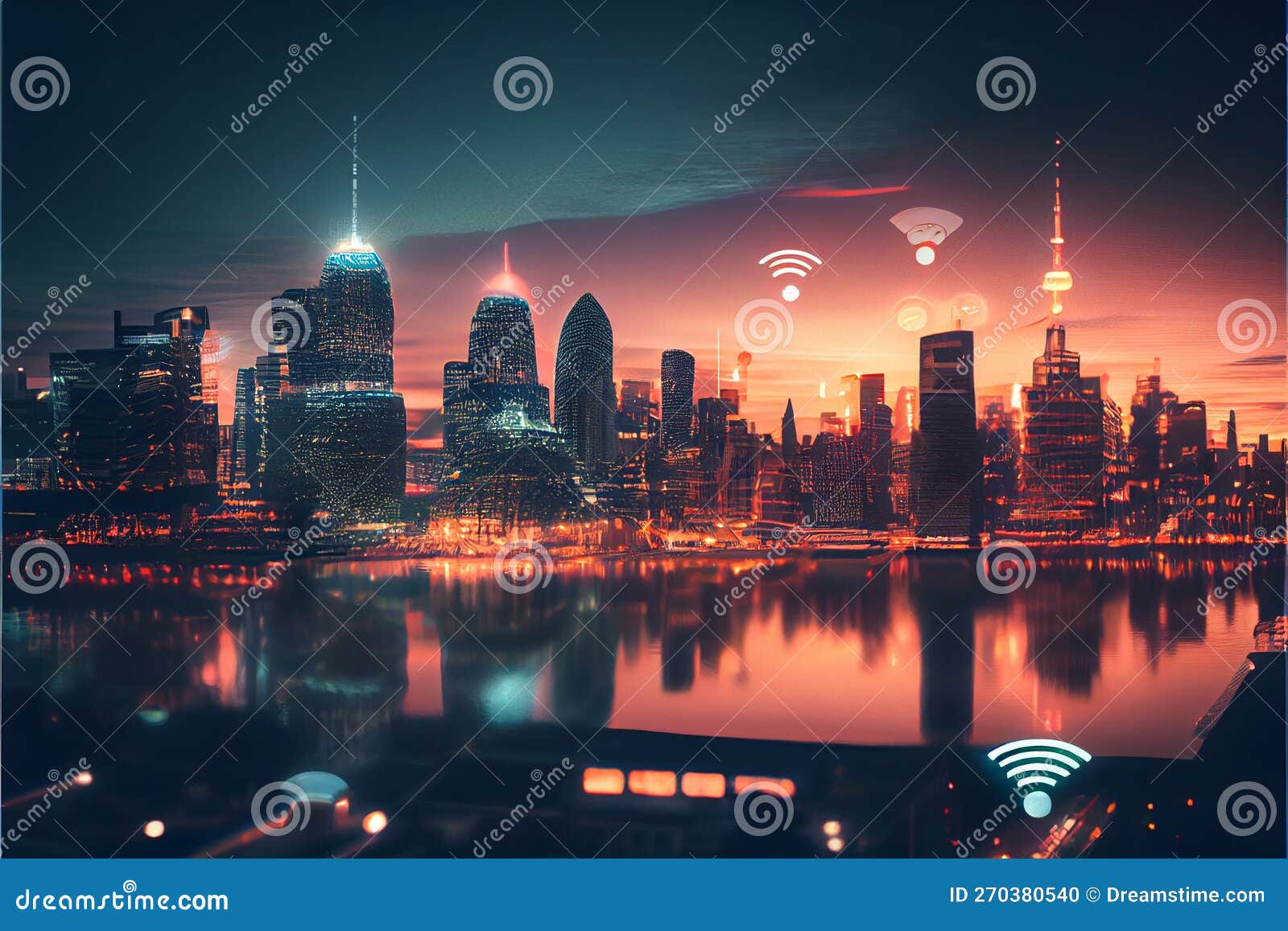 Smart City and Wireless Communication Network Technology in Downtown ...