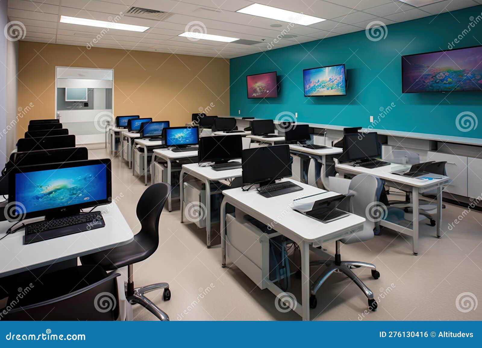 Smart Classroom, with Advanced Technology and Interactive Learning ...