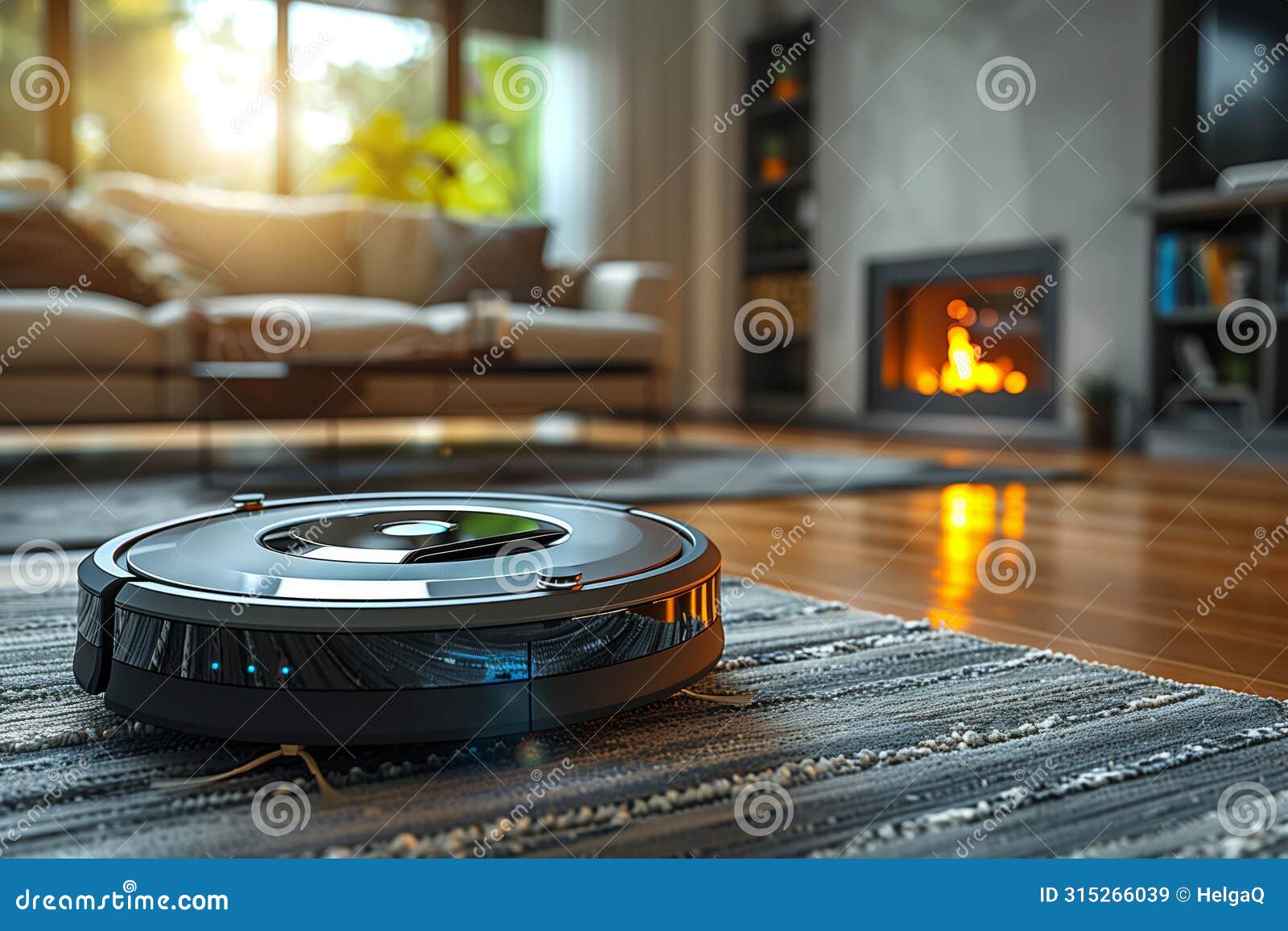 Smart Cleaning Technology Embodied in a Robot Vacuum for Effortless ...
