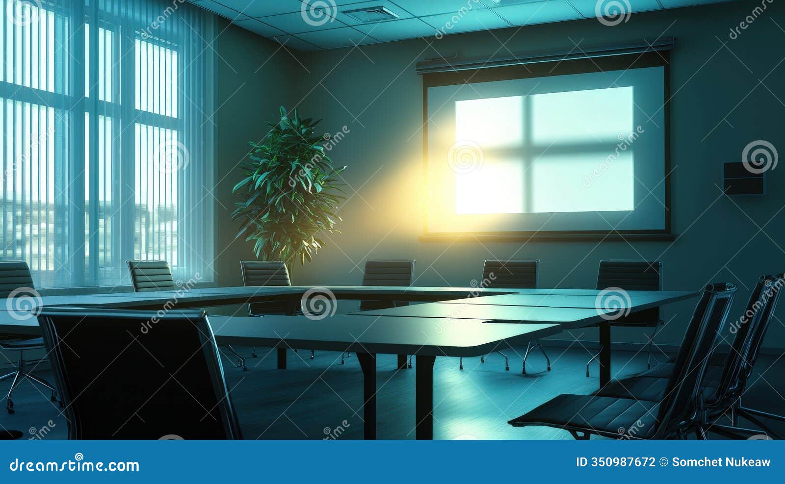 Smart Conference Room Design Modern Office Interior Space Innovative ...