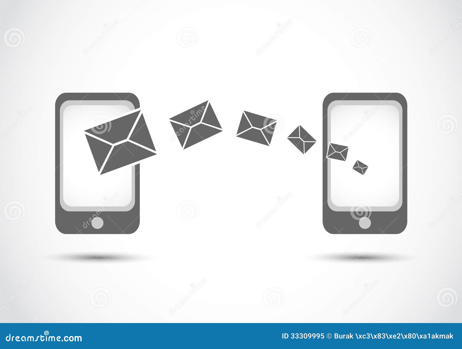 Smart contact technologies stock vector. Illustration of business ...