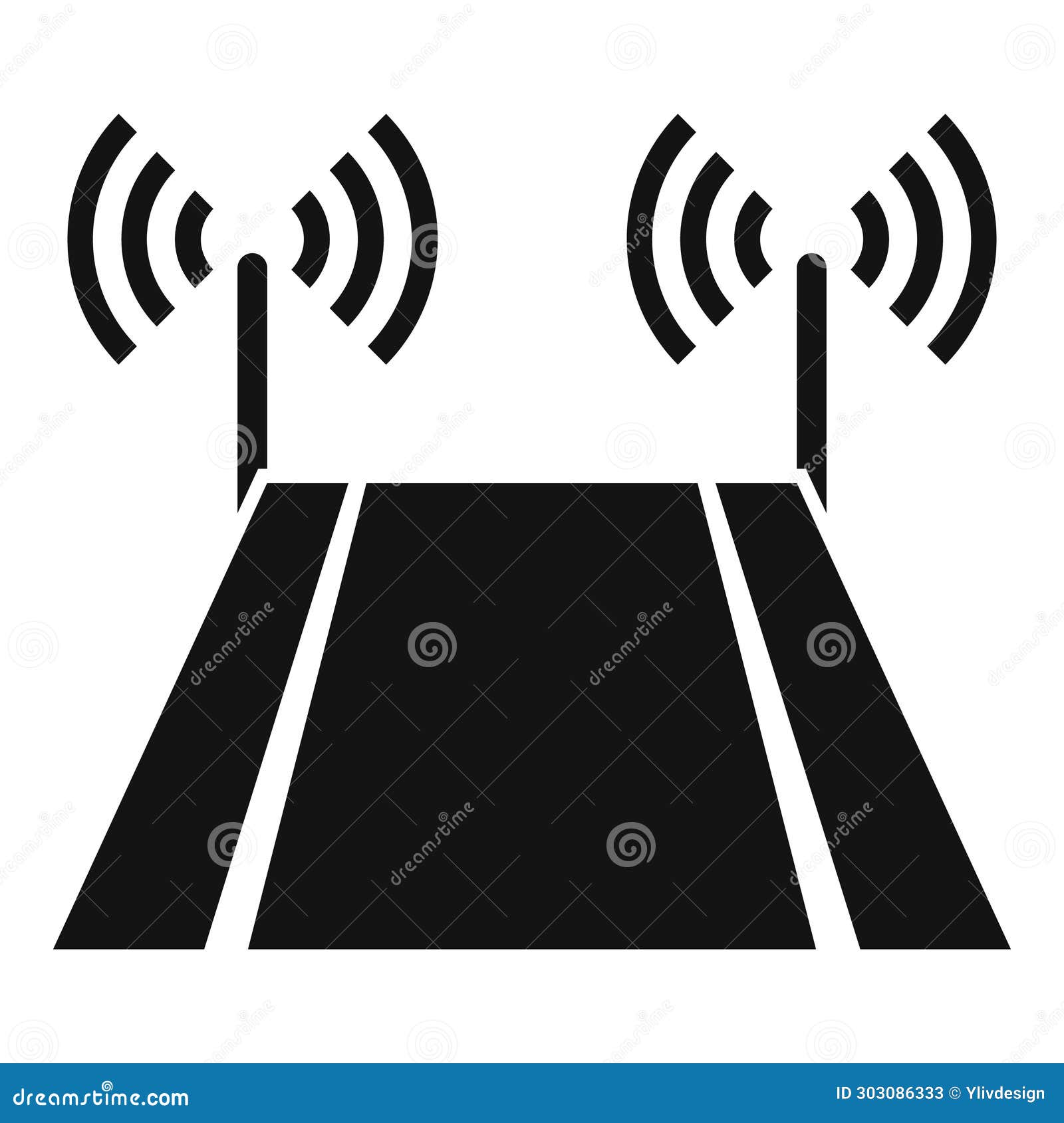 Smart Control Sensor Icon Simple Vector. Care Seat Spot Stock ...