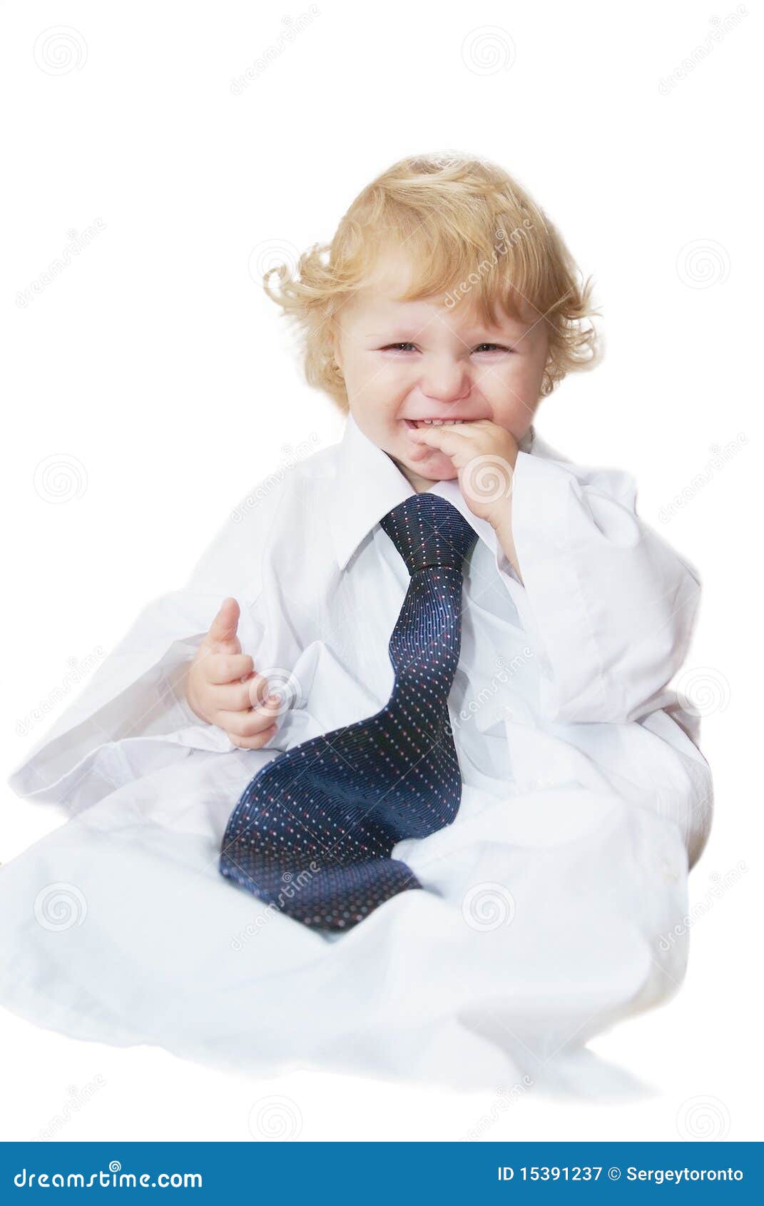 Smart cute baby boy stock image. Image of businessman - 15391237