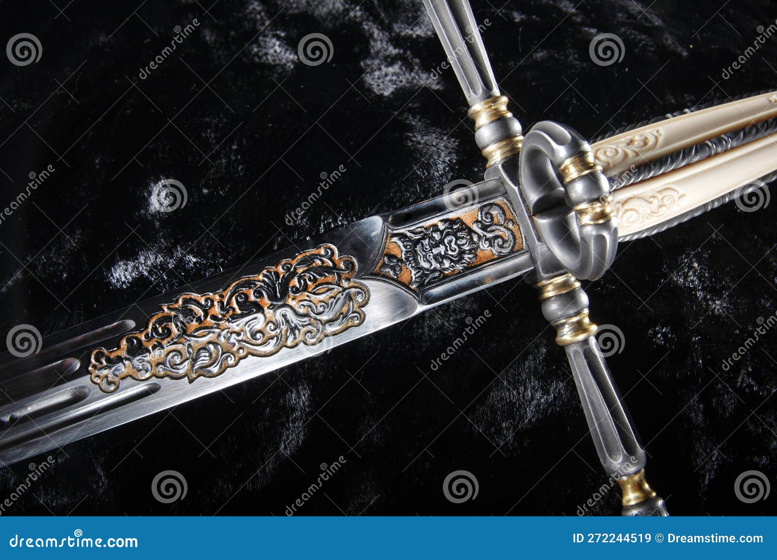 Smart dagger stock image. Image of weapon, knight, smart - 272244519