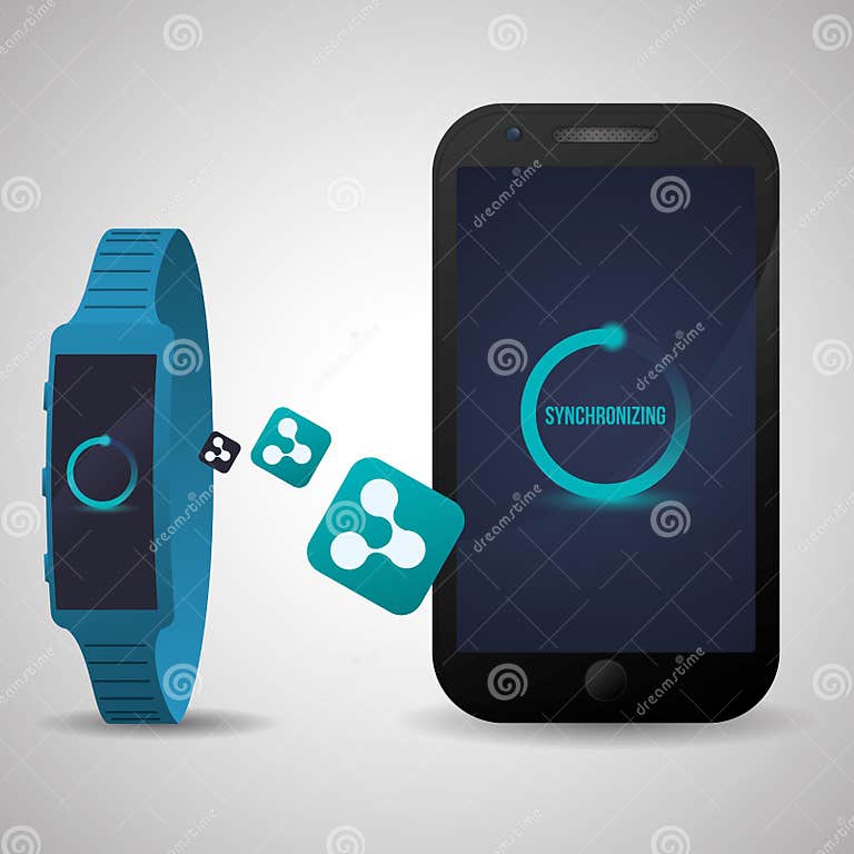 Smart Device Design. Gadget Icon. Illustration , Vector Stock ...