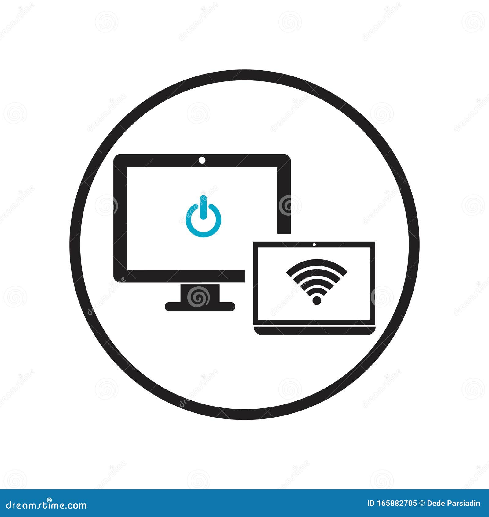 Smart Devices Icon Vector Illustration Design Template Stock Vector ...