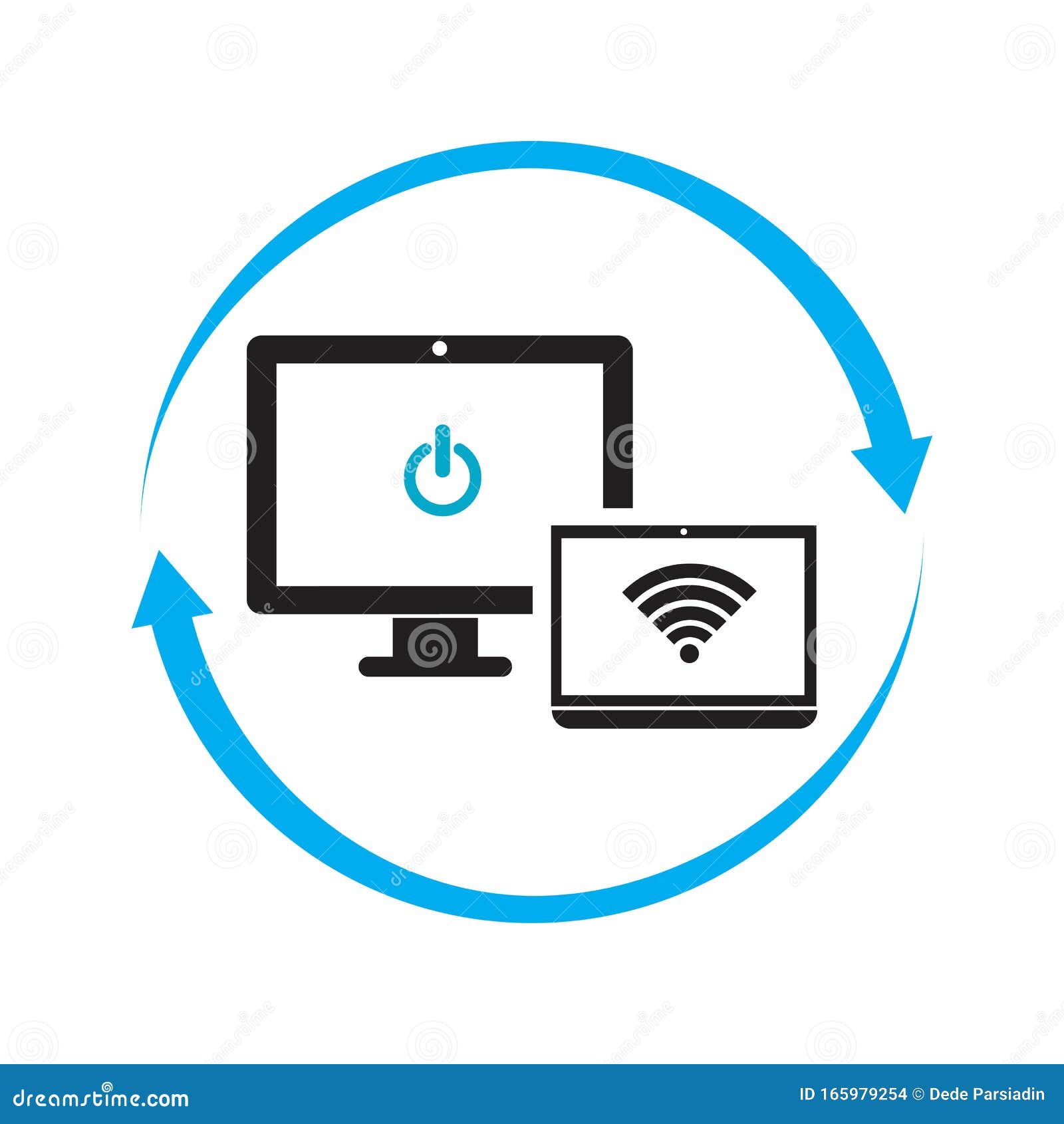 Smart Devices Icon Vector Illustration Design Template Stock Vector ...