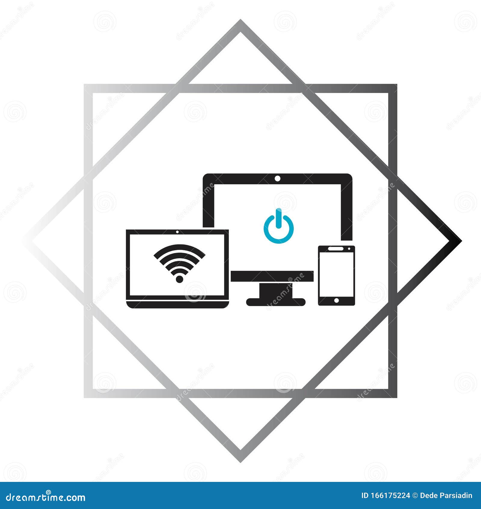 Smart Devices Icon Vector Illustration Design Template Stock Vector ...