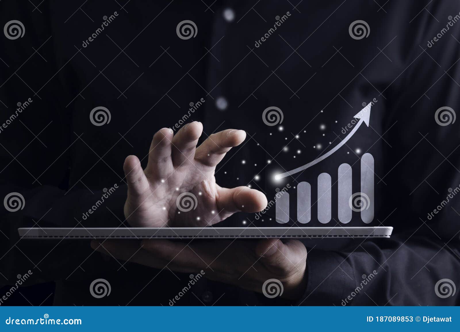 Smart Digital Technology Concept Stock Image - Image of growing ...