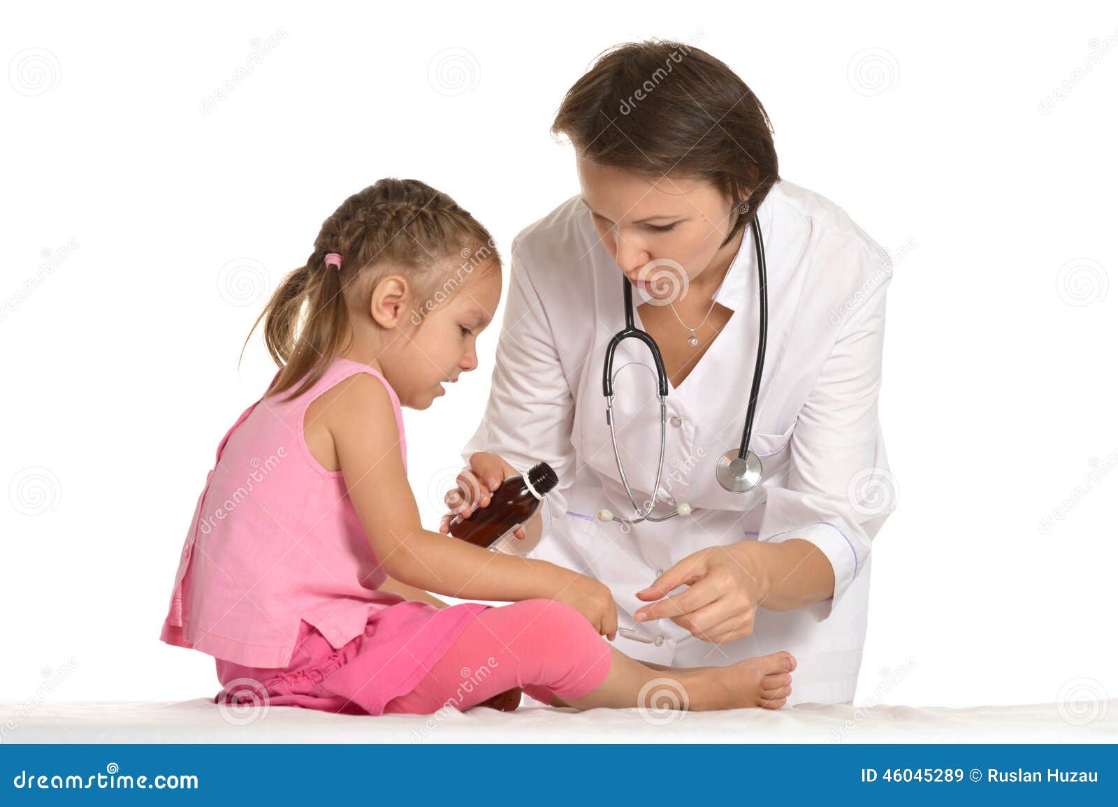 Smart doctor stock image. Image of adult, happyness, hospital - 46045289