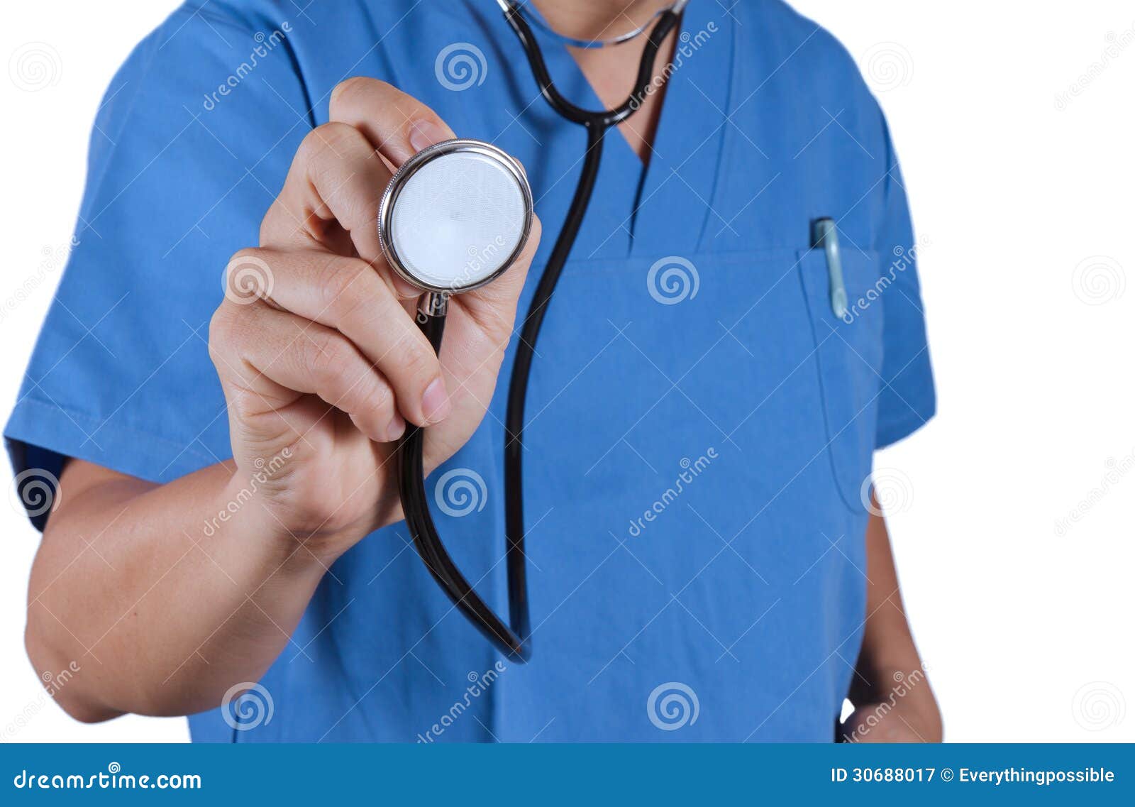 Smart Doctor stock image. Image of scrubs, hospital, coat - 30688017