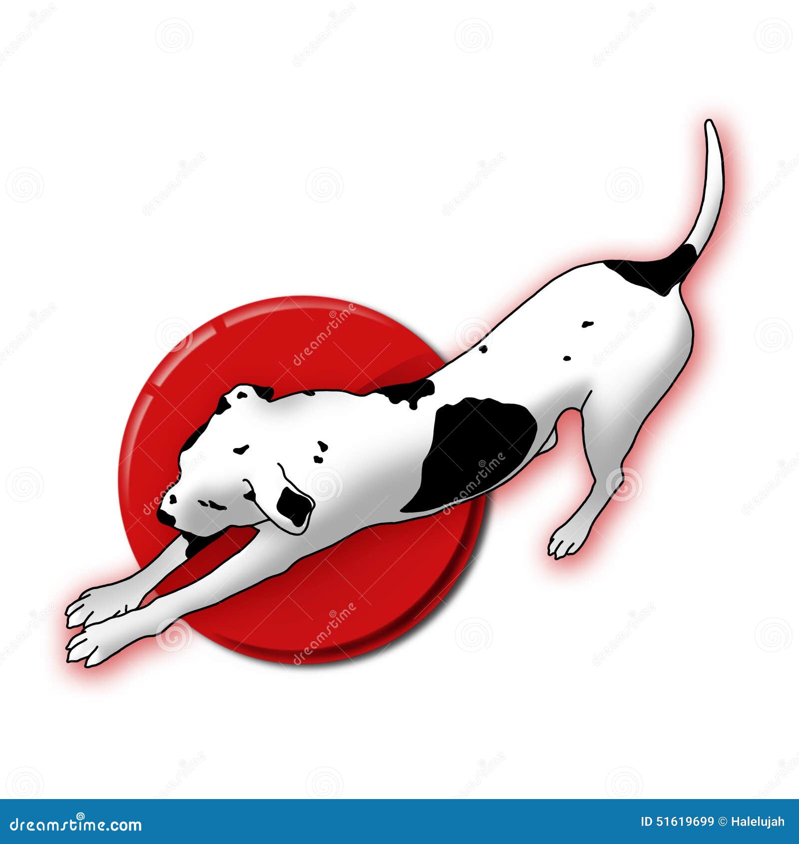 Smart dog stock illustration. Illustration of mini, doggy - 51619699