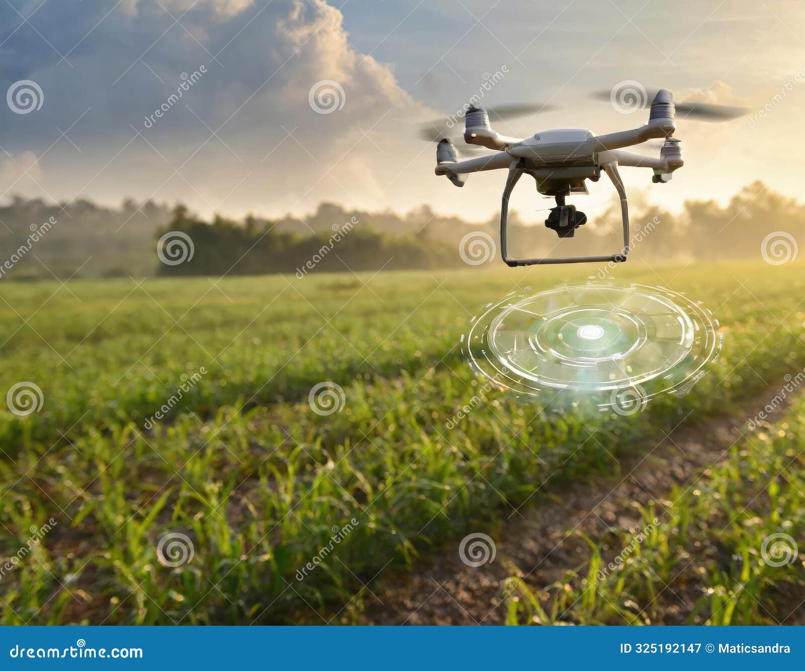 Smart Drones Revolutionize Agriculture. Generated with AI Stock ... Smart Drones Revolutionize Agriculture. Generated with AI Stock ...