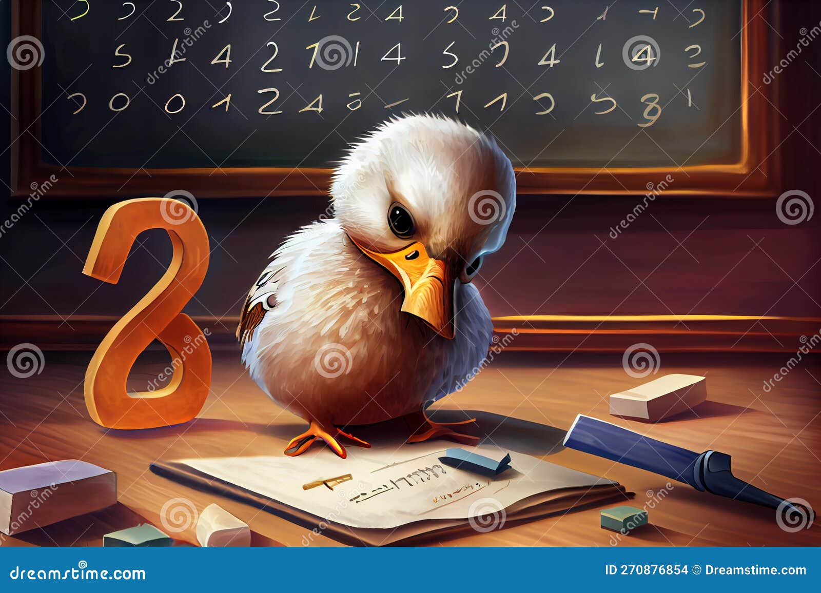 Smart Duck Doing Homework. AI Generated Stock Photo - Image of smart ... Smart Duck Doing Homework. AI Generated Stock Photo - Image of smart ...
