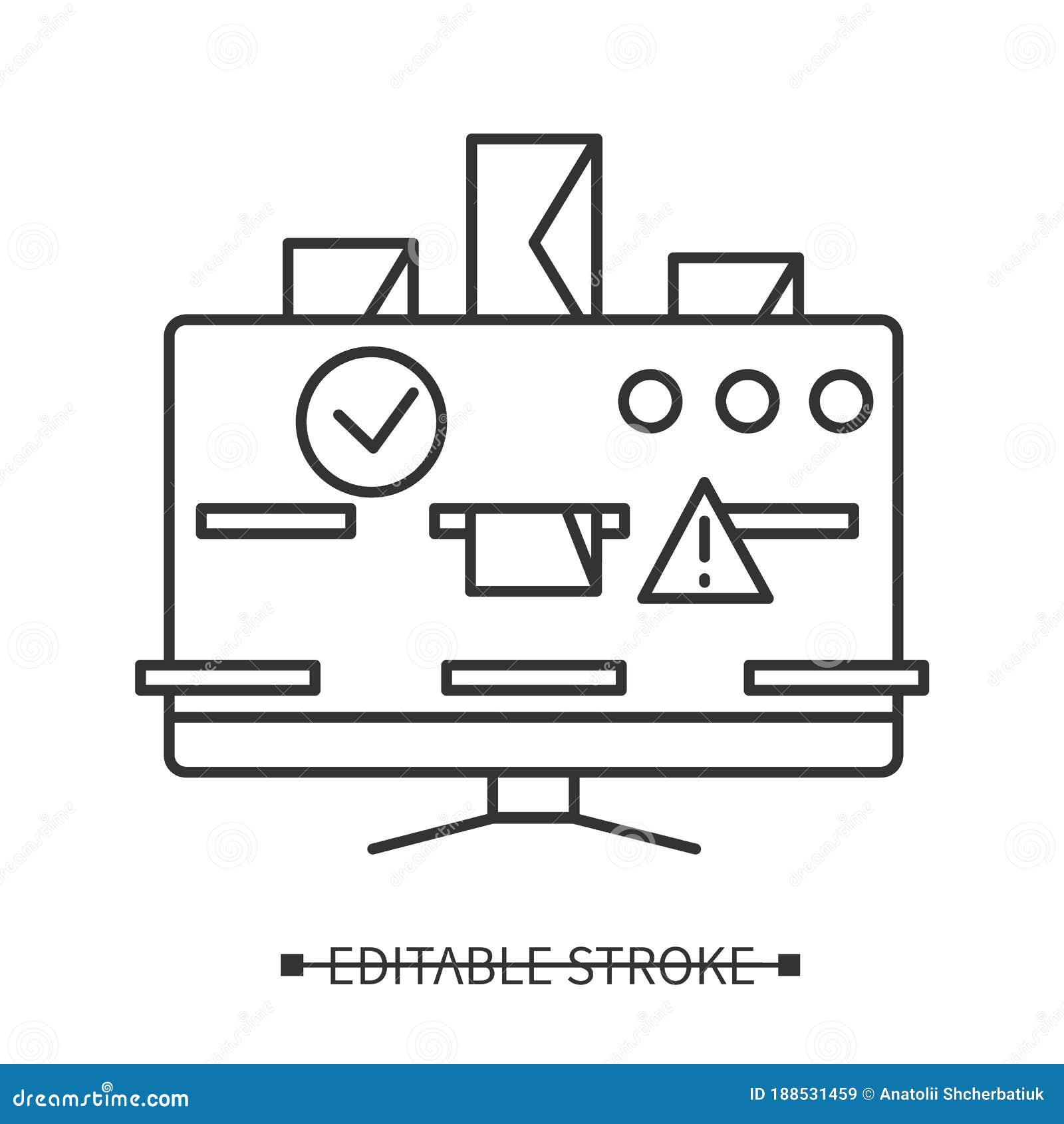 Smart Email Icon Concepts. Vector Illustration | CartoonDealer.com ...