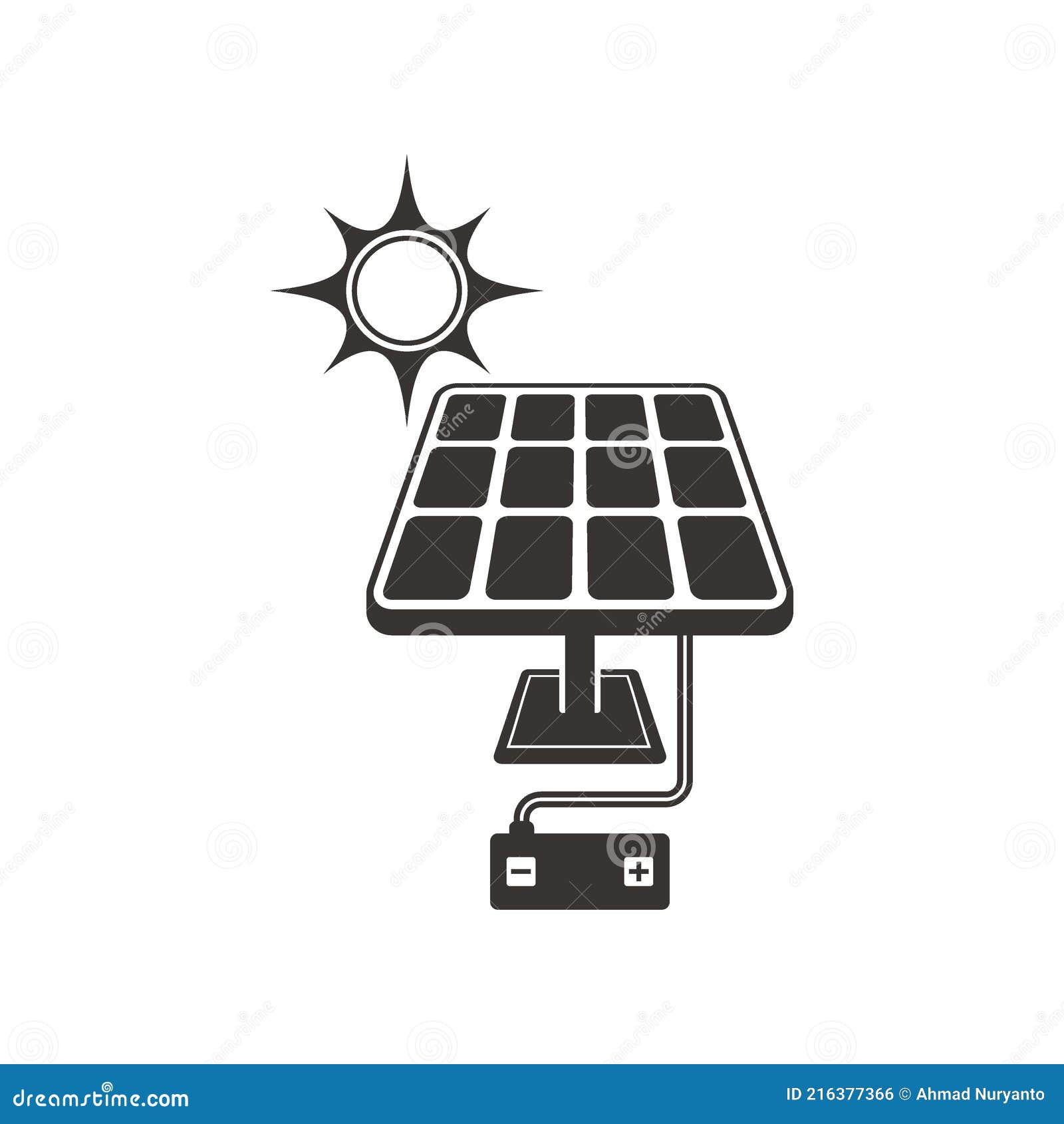 Smart Energy,solar Panel Energy Stock Illustration - Illustration of ...