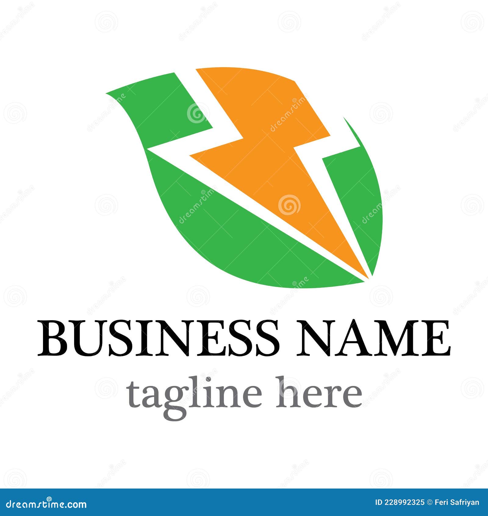 Smart energy vector logo stock vector. Illustration of power - 228992325