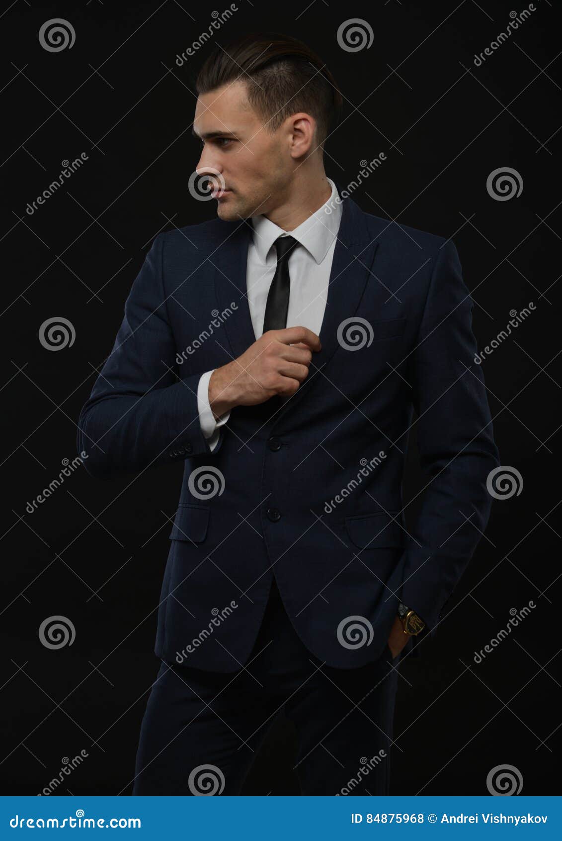 Smart Executive stock photo. Image of modeling, suit - 84875968