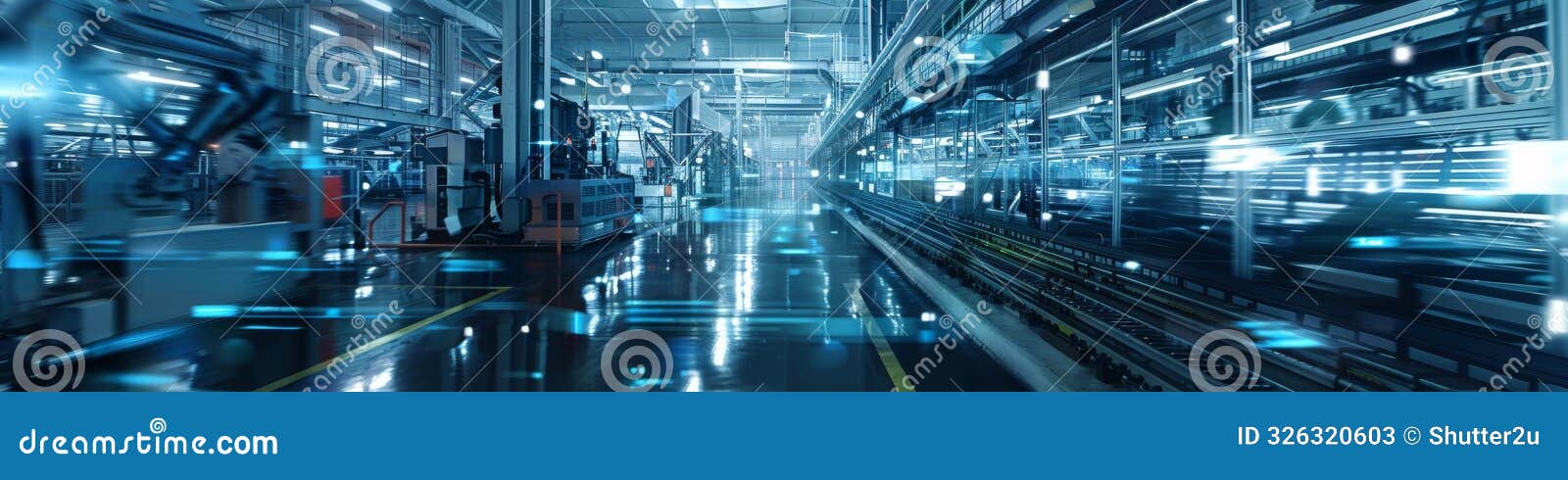 A Smart Factory Floor Integrated with IoT Devices Where Machines ...