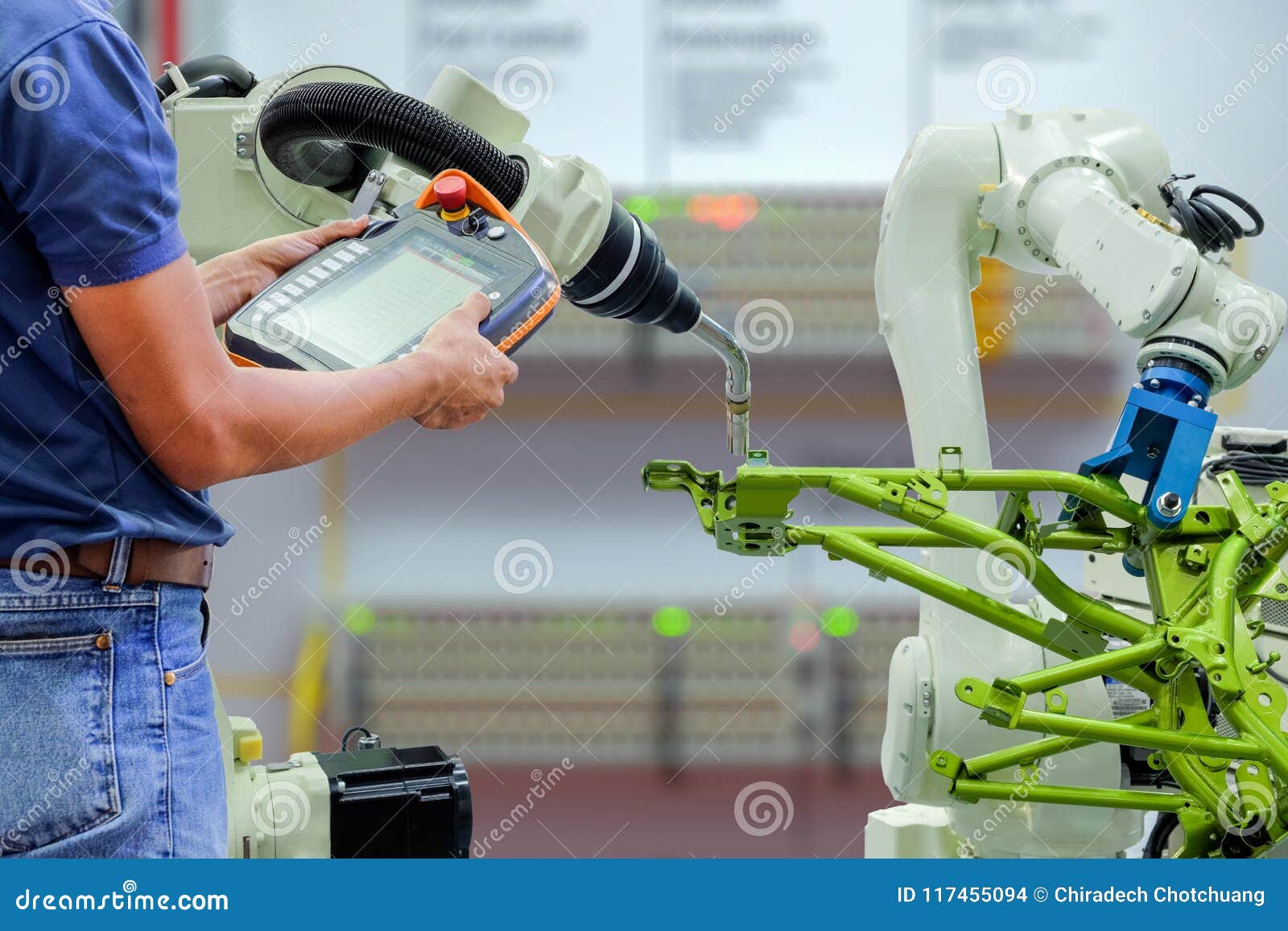 Smart Factory on Industry 4.0 Technology Stock Photo - Image of ...