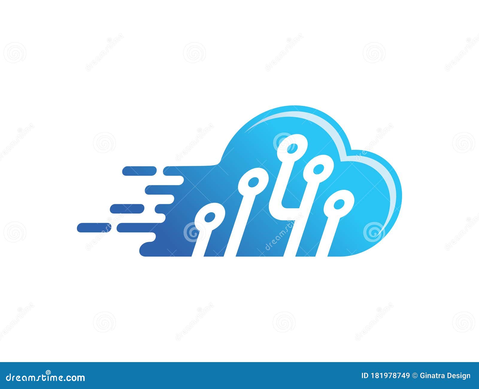 Smart Family Cloud Computing Logo Stock Vector - Illustration of design ...