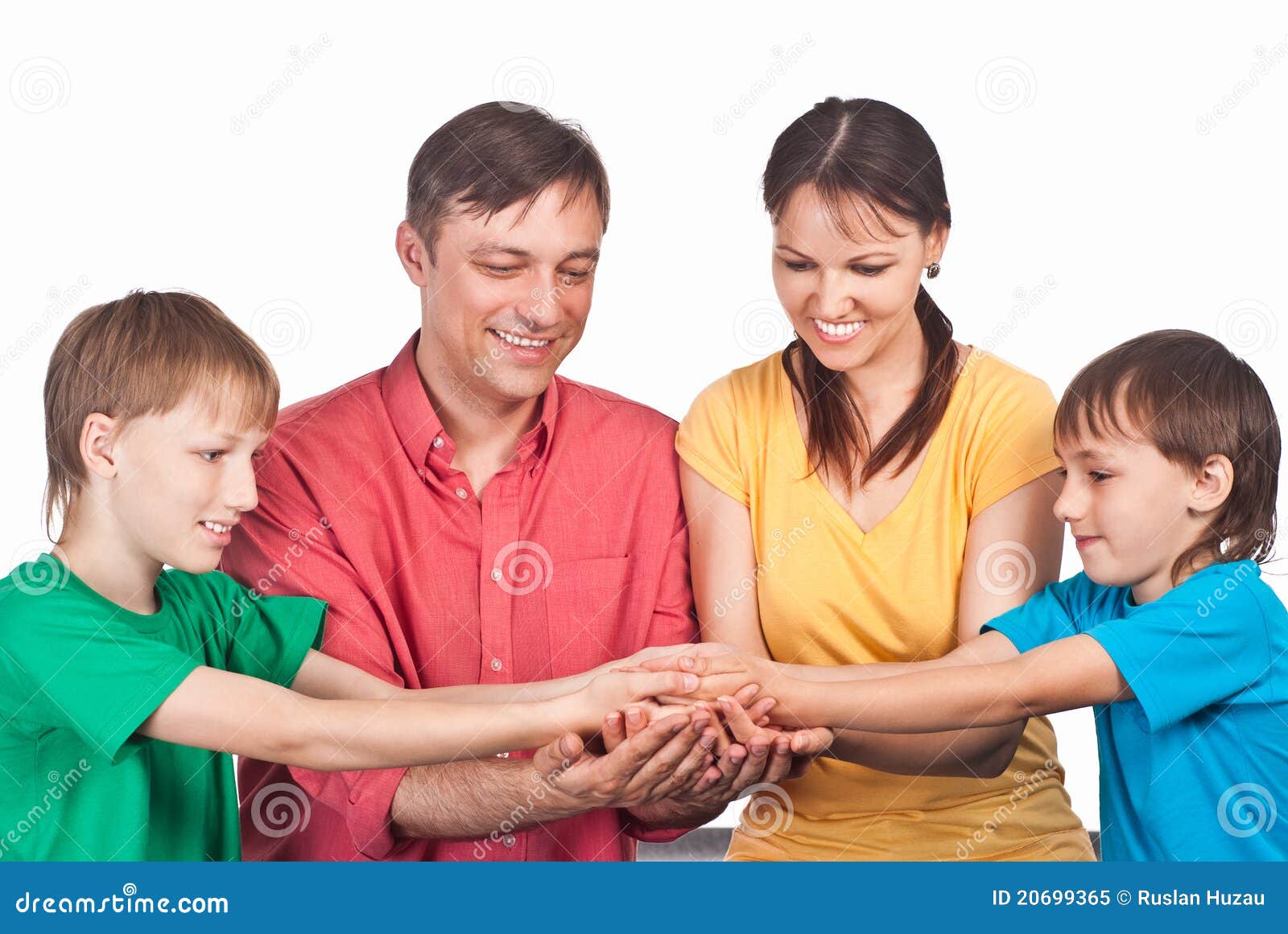 Smart family portrait stock image. Image of lifestyle - 20699365