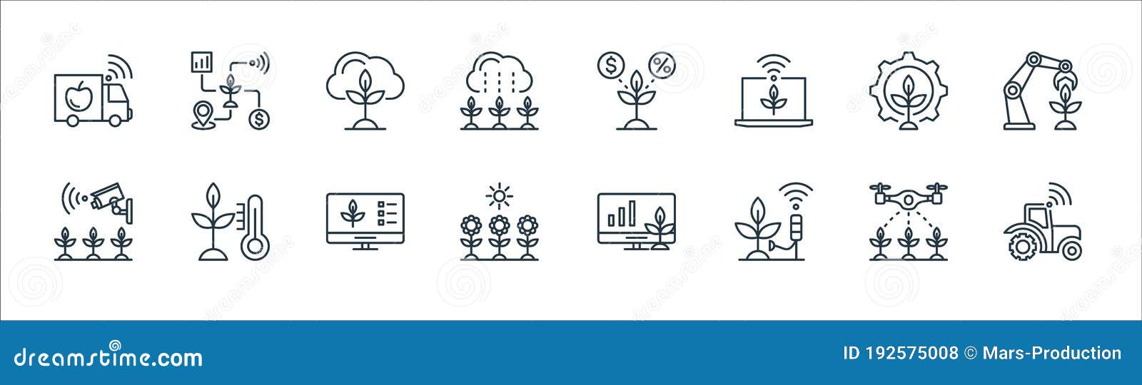 Tractor Gear Logo Concept Design. Symbol Graphic Template Element ...